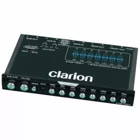 CLARION EQS755V Car Audio Graphic Equalizer Crossover